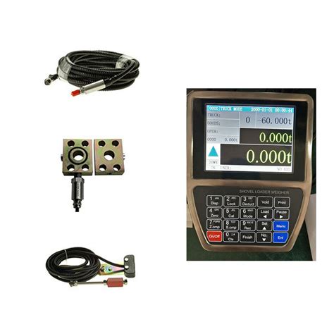 Supmeter High Accuracy 1 Wheel Loader Weigher Scales Max Weighing 10 Ton With Clear TFT Display