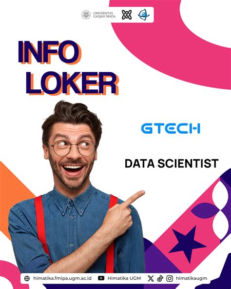Info Loker Data Scientist Pt Gtech Digital Asia Himatika Ugm