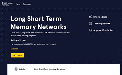 Codecademy Courses
