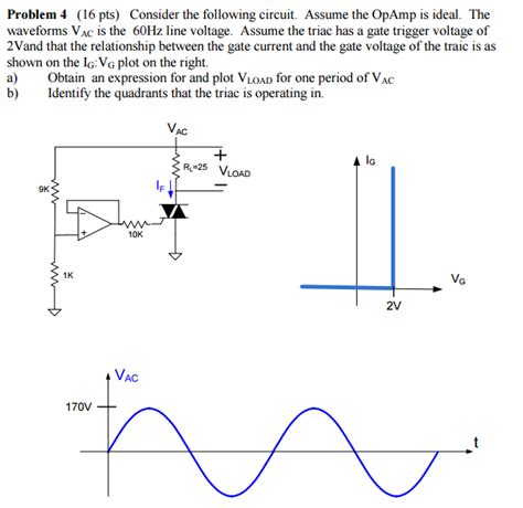 Solved Consider The Following Circuit Assume The OpAmp Is Chegg