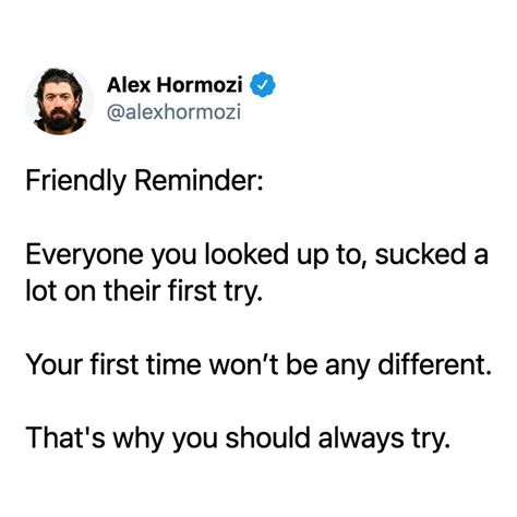 fredrick x on linkedin never be afraid to try