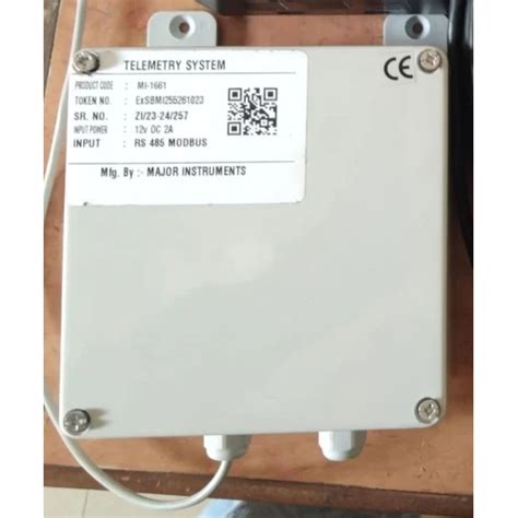 Telemetry Monitoring System At 480000 Inr In Ahmedabad Gujarat Major Instruments