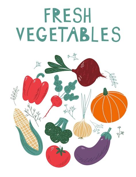 무료로 다운로드 가능한 야채 일러스트 벡터 And 일러스트 Freepik