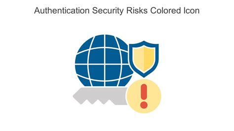 Authentication Security Risks Colored Icon In Powerpoint Pptx Png And Editable Eps Format Ppt