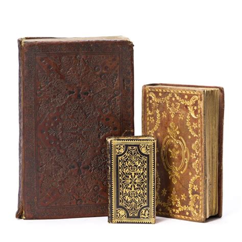 At Auction Decorative Bindings Three Examples 1633 1802 And 1843