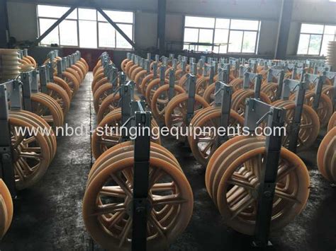Stringing Blocks And Tools Exported For 230 Kv Overhead Transmission Line Stringing Company News