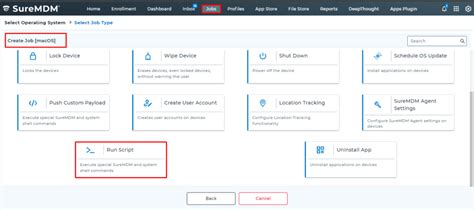 How To Change The Password Of A MacOS User Using The Run Script Job In SureMDM 42Gears