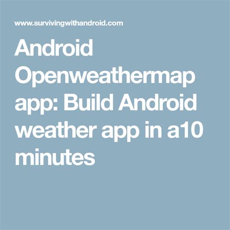 Weather Android App Source Code Realtormasa