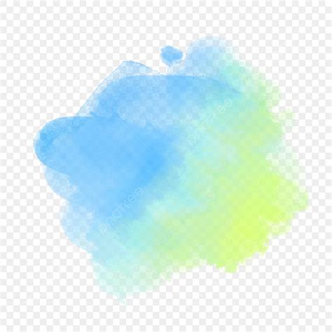 푸른 수채화 일러스트 패턴 물감 연기 수채화 일러스트 그라디언트 Png 일러스트 및 Psd 이미지 무료 다운로드 Pngtree