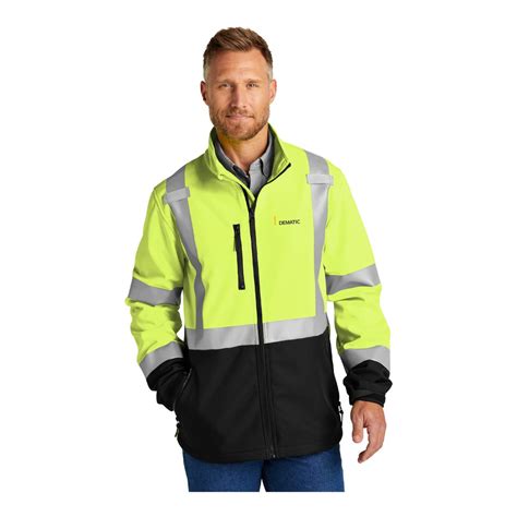 Cornerstone® Ansi 107 Class 3 Soft Shell Jacket Dematic Swag Shop