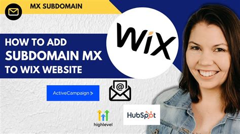 How To Add A Subdomain MX Record To A Wix Website YouTube