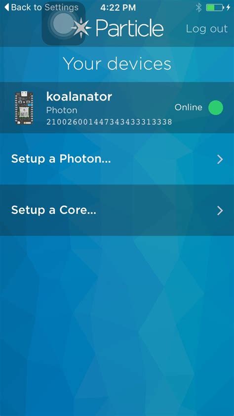 Getting Started With The Particle Photon 6 Steps Instructables