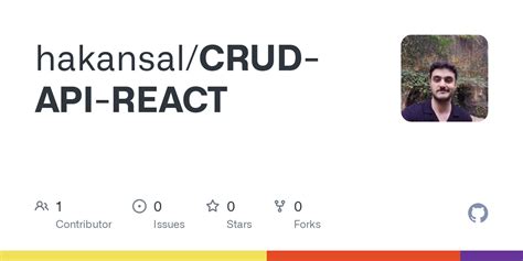 Github Hakansal Crud Api React