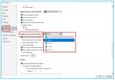 How To Show Formulas In Excel Instead Of The Values