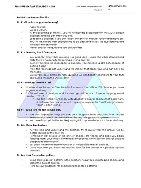 pmi pmp examp strategy [003] pdf question cognition