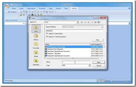 Learn The SAP BW BEX Analyser