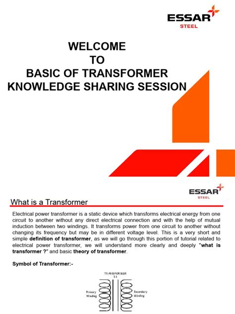 Basic Of Transformer Pdf Transformer Electromagnetic Induction