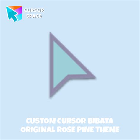 Cursor Custom Cursor Bibata Original Rose Pine Theme For Chrome Cursor Space