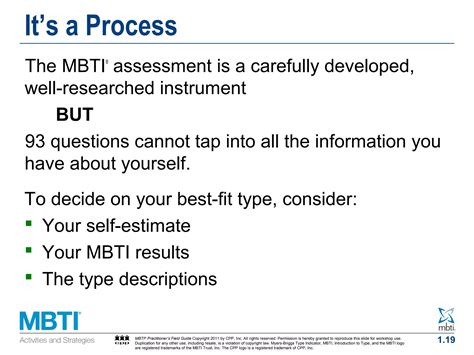 Mbti Type Presentation Introduction Ppt Resume Writing And Advice