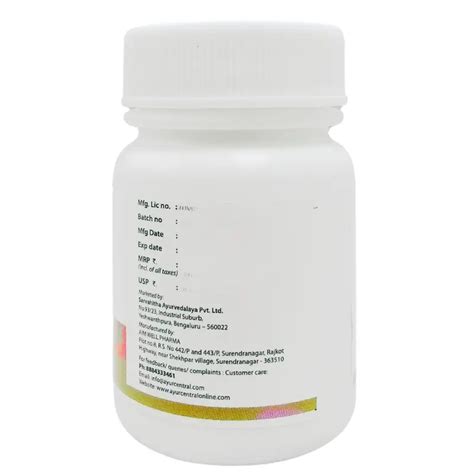 Shop Yogaraj Guggulu Brihatri 60 Tabs for Wellness