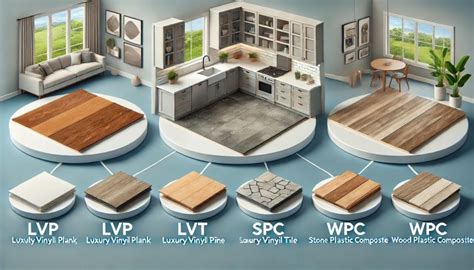 Understanding The Differences Between Lvp Lvt Spc And Wpc In Vinyl