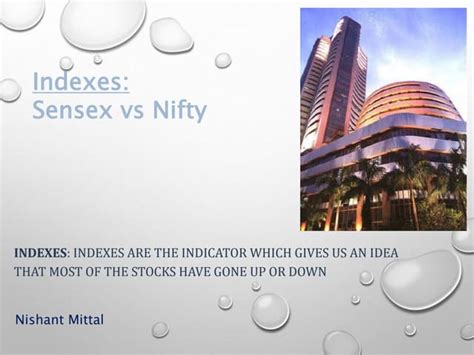 Sensex vs nifty | PPT