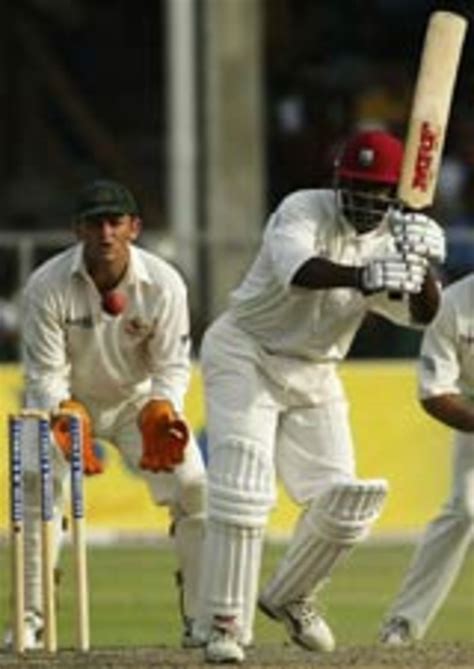 The Scoreboard Shows Brian Lara On 375