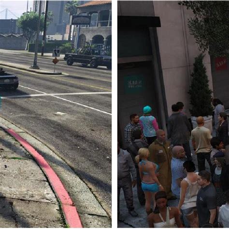 Crowd Counting Synthetic Dataset Sample Images Generated By The Gta V