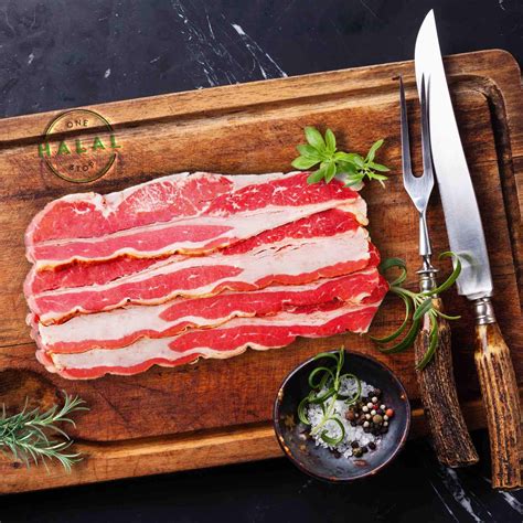 Zabiha Halal Beef Bacon One Stop Halal