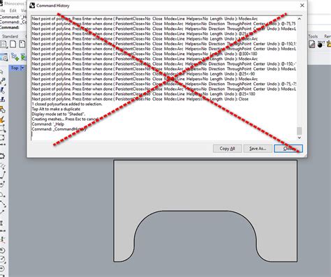 Polyline Rhinoscript Or Python With Curves Scripting Mcneel Forum