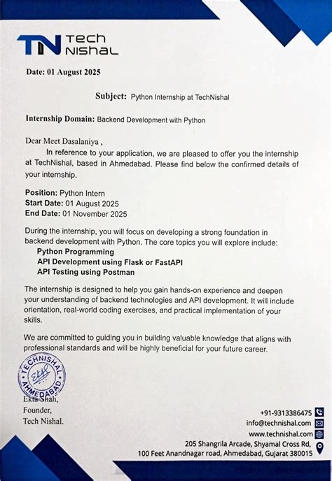 Python Internship Backenddevelopment Fastapi Flask Postman