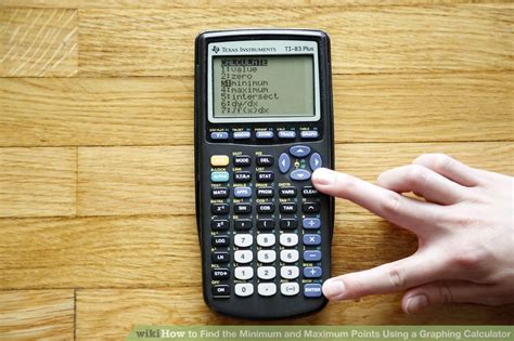 How To Find The Minimum And Maximum Points Using A Graphing Calculator