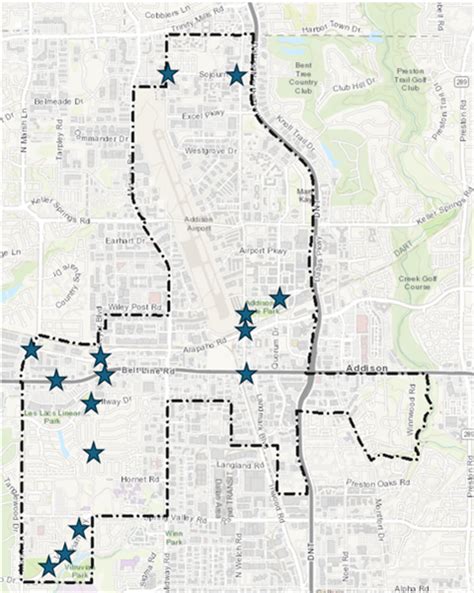 Pedestrian Mobility Improvements Underway Addison Texas