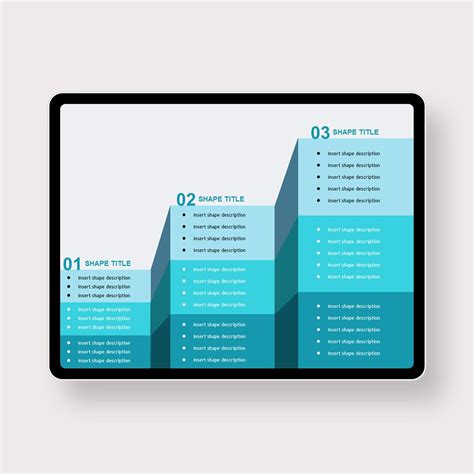 Three Step Up Powerpoint Templates Powerpoint Free