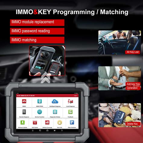 launch x431 immo elite with x prog3 key programmer