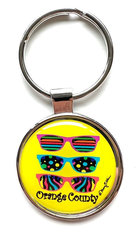 Orange County California Keychain Sunglasses Fifth Avenue Manufacturers