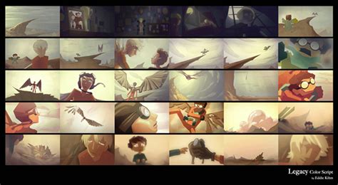 Color Script On Behance