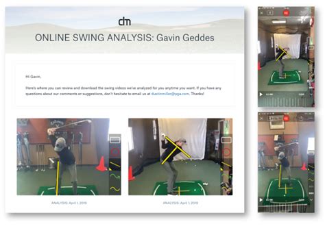 Online Swing Analysis