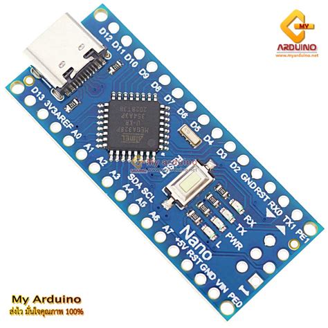 Arduino Nano 30 Usb Type C รุ่นใหม่ชิฟ Ch340g แบบไม่บัดกรีขา ขาย
