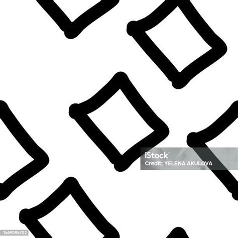 디자인을 위한 흑백 패턴이 있는 매끄러운 벽지 벡터 삽화는 손으로 그린 종이 벽지 커버 부드러운 천 섬유 베개 잠옷을 포장합니다 벡터 0명에 대한 스톡 벡터 아트 및 기타