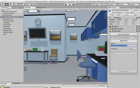 Problems Loading Post Processing Effects Unity Engine Unity Discussions