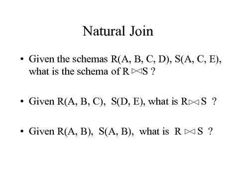 Relational Algebra Maybe — Sql Confused By