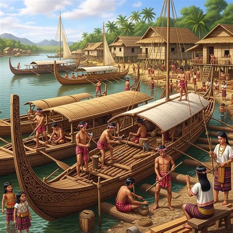 Pre Colonial Philippines Creating Barangays Ai Art Generator Easy