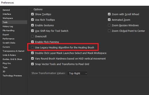 solved preferences old stamp algorithm adobe support community