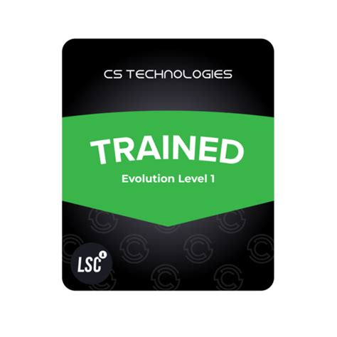 Cs Technologies Evolution Level 1 Credly