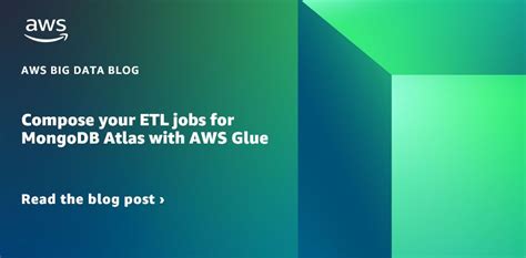 mongodb on linkedin compose your etl jobs for mongodb atlas with aws glue amazon web services