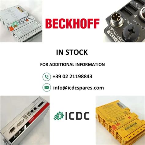Beckhoff Zk1090 9191 0020 Connector Contact Icdc