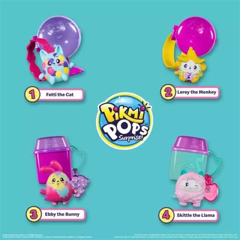 Pikmi Pops Happy Meal Toys Complete Set 4pcs Shopee Malaysia