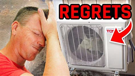 Diy Mini Split Install 3 Regrets After 1 Year Of Use Efficient Mini