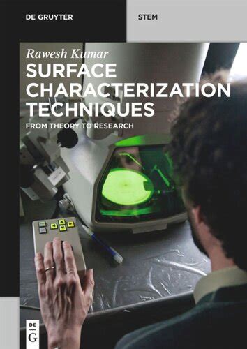Surface Characterization Techniques From Theory To Research Pdf Epub Version Controses Store